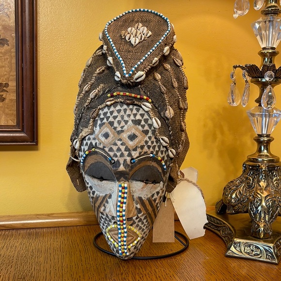 Vintage | Art | Vintage 94s Bantu Tribal Mask Vintage Hooded West ...
